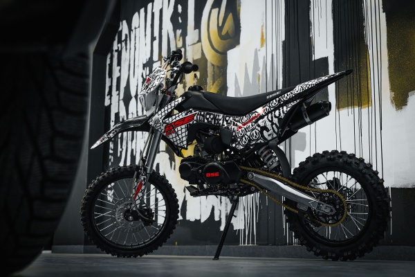 Питбайк BSE EX 125e 14/12 Max13 White Red 1: купить в Москве, цены