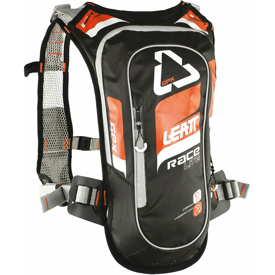 Рюкзак-гидропак Leatt GPX Race HF 2.0 Orange/Black, 2021, арт ...