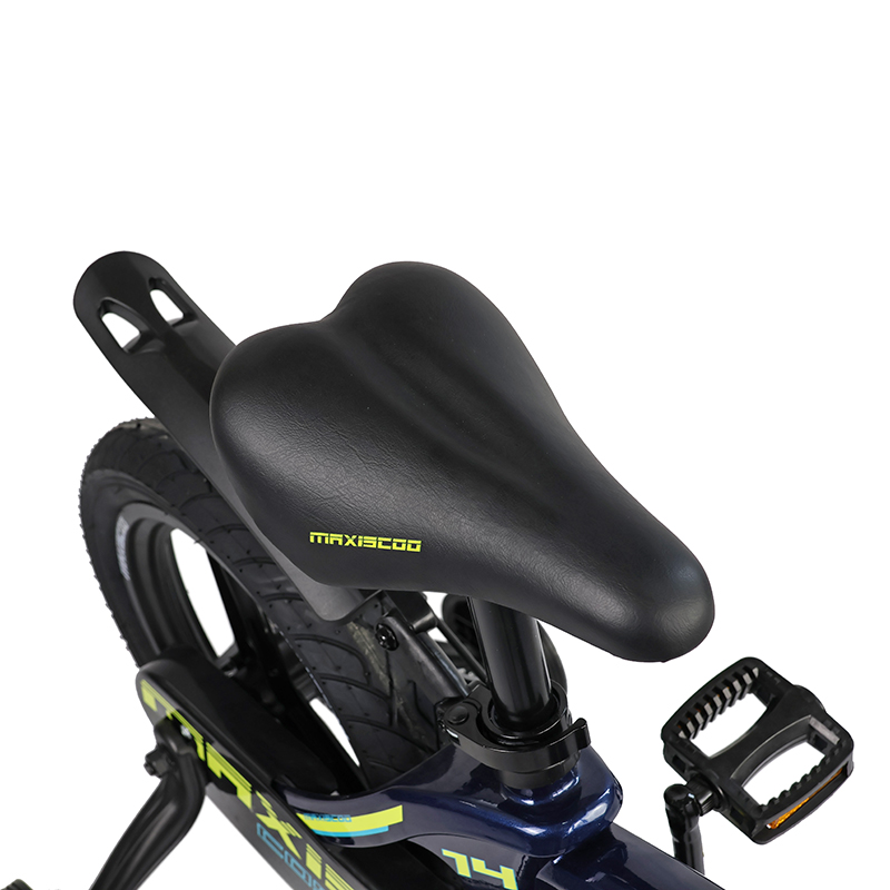 Детский Велосипед MAXISCOO "Cosmic", Deluxe Plus 14", Синий Перламутр ...